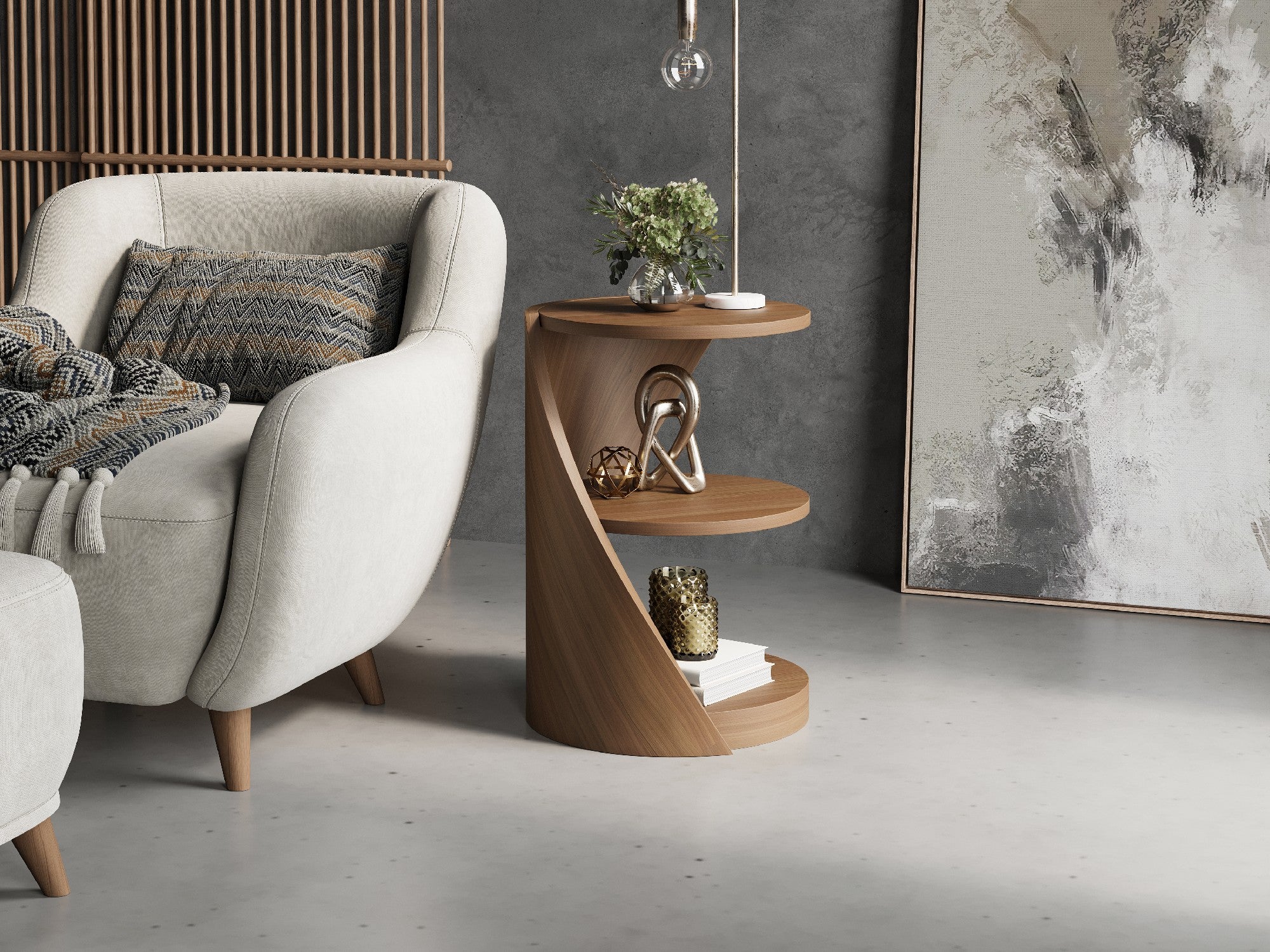DNA Single Strand Lamp Table. – Tom Schneider