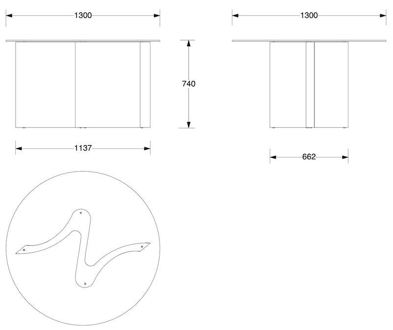Serpent Dining Tables – Tom Schneider