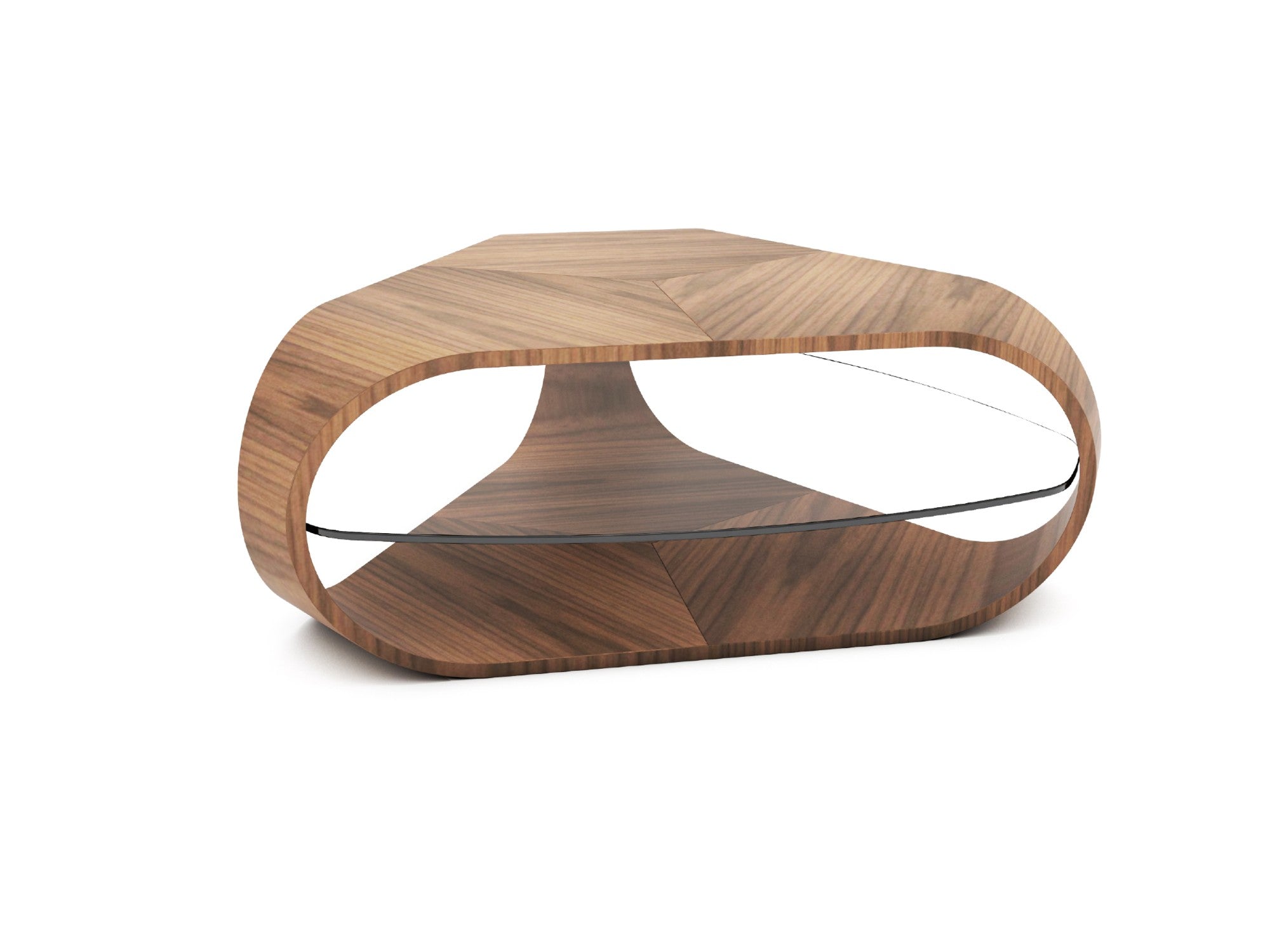 Cornerless Tri Coffee Table – Tom Schneider
