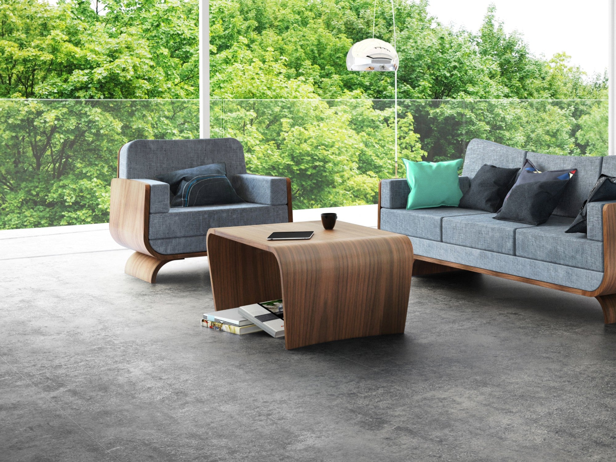Curl Coffee Table – Tom Schneider