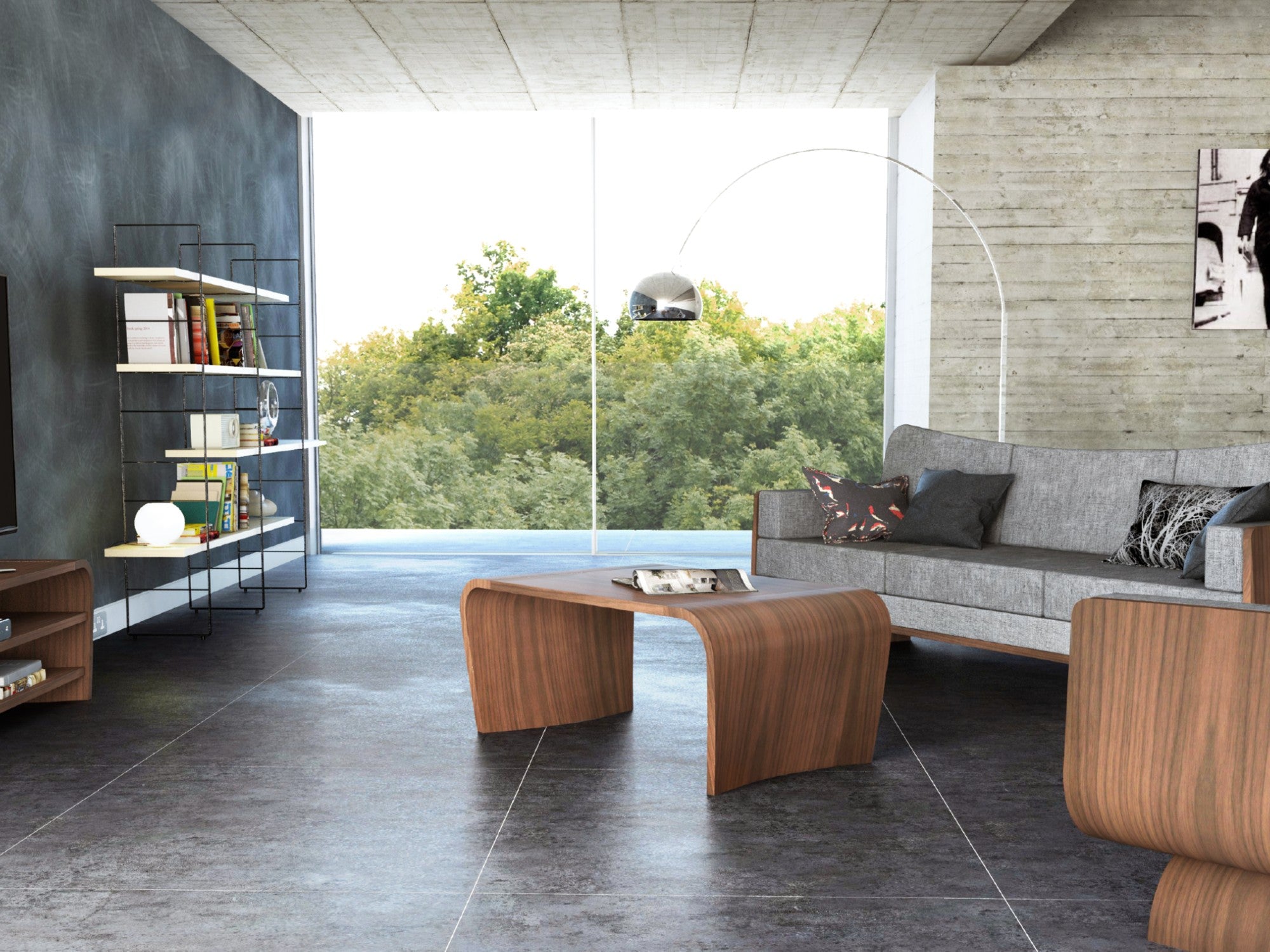 Curl Coffee Table – Tom Schneider