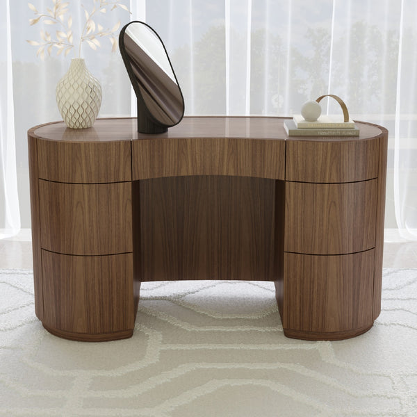 Curved dressing table store